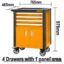 Gabinete Carro Taller Ingco Metal 4 Estantes • El Bunkker
