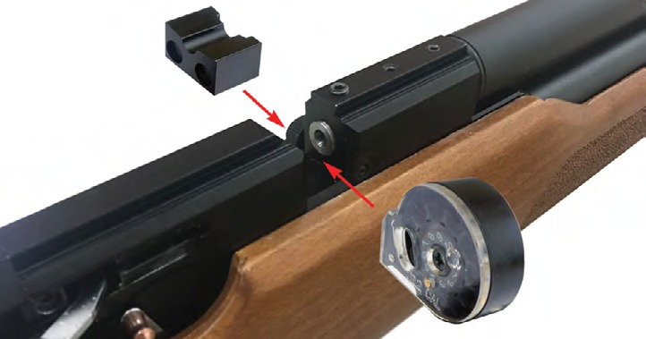 Rifle Alpha Wood PCP Nova Vista Calibre 5.5 MM o 6.35 MM • El Bunkker