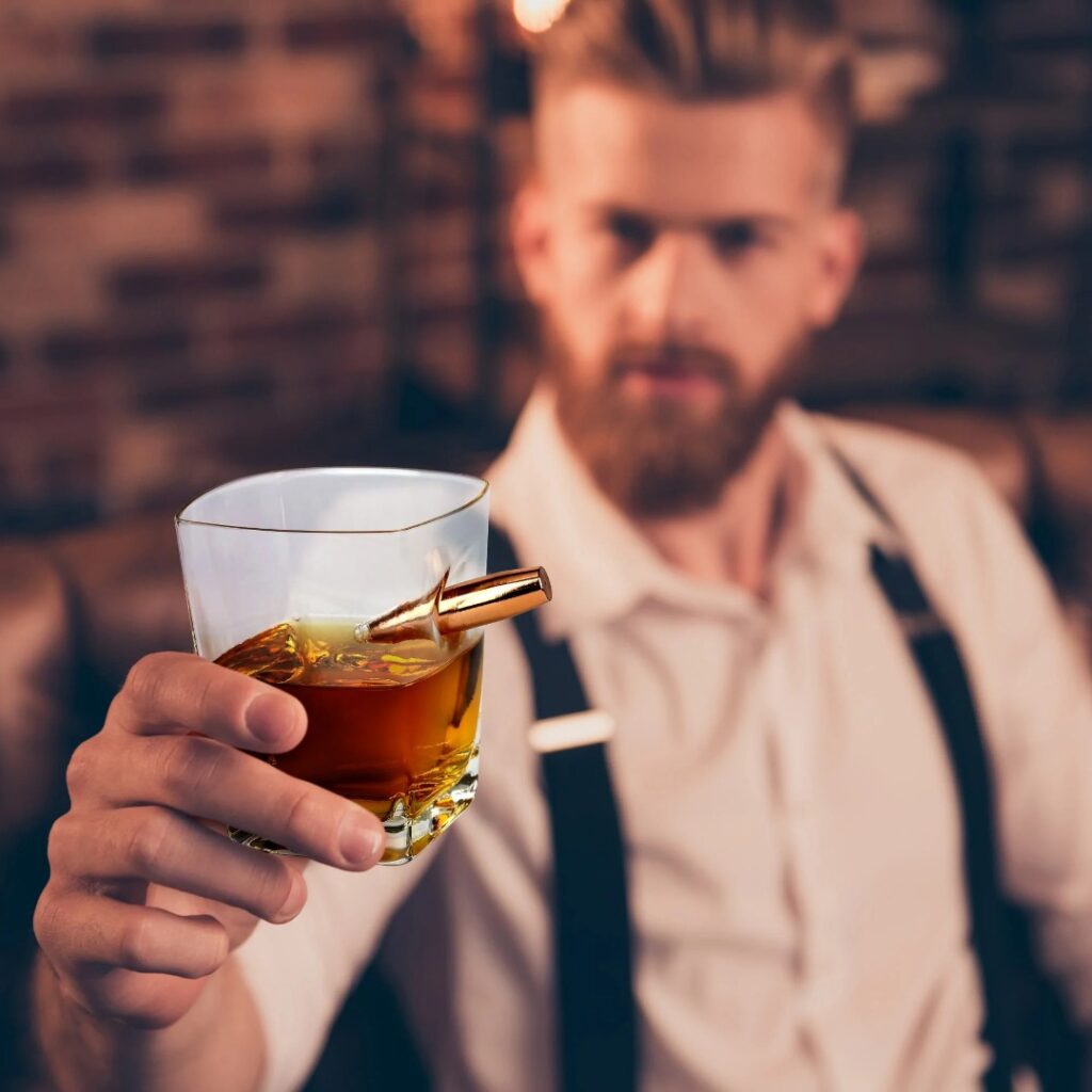 Vaso de Whisky Caliber Last Man Standing • El Bunkker